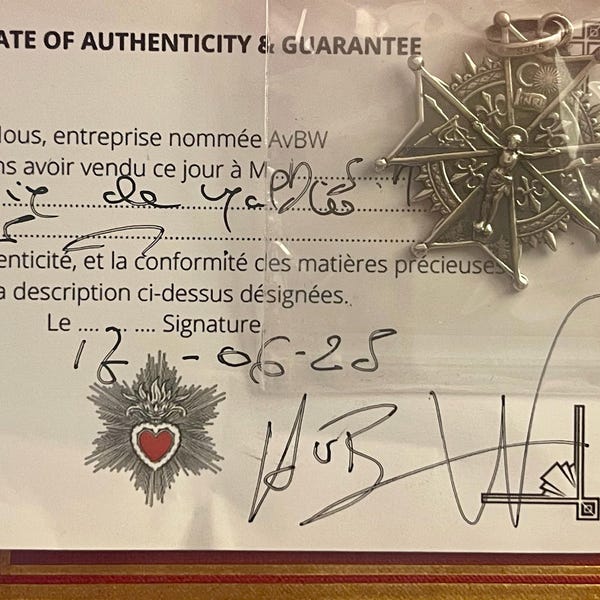 Sacred Heart of Jesus Christ Ruby and Crystal Pendant, Sterling Silver ...