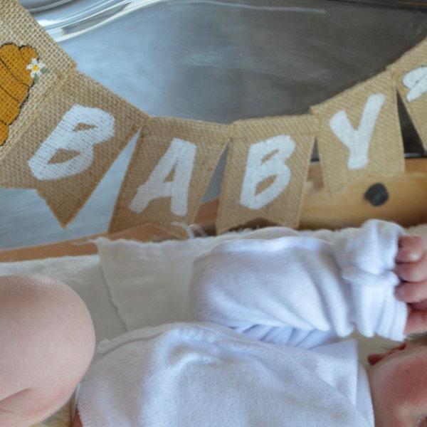 Custom Mini Burlap Banner, Personalized Rustic Decor - Etsy