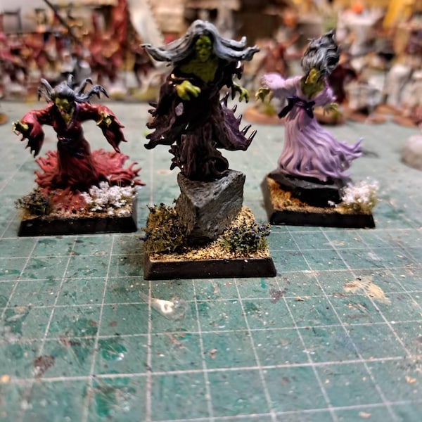 Skeleton Zombies Infantry Unit | Skeleton Samurai Miniatures ...