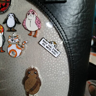 Gritty Enamel Pin - Etsy