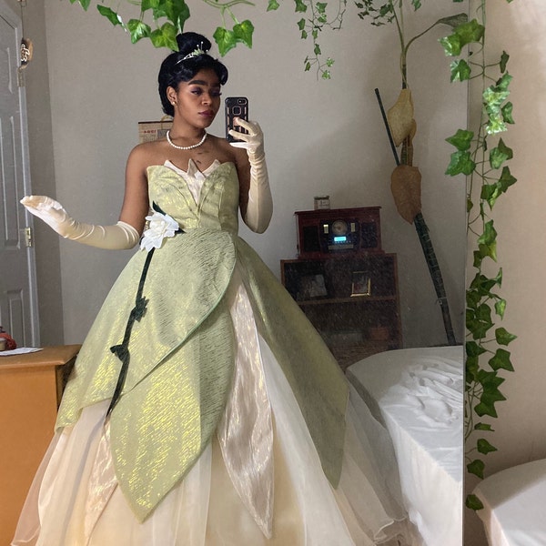 Princess & the Frog Tiara ,princess Tiana Tiara, Green Princess Tiana ...