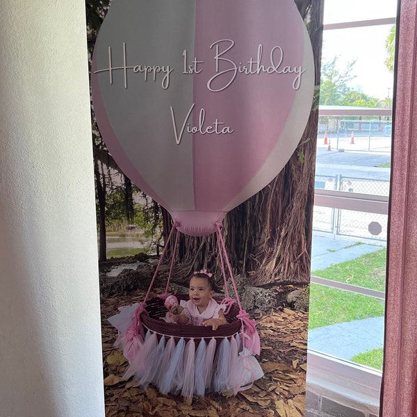 Custom Birthday Retractable Banner Stand INCLUDED With Full Color Print ...