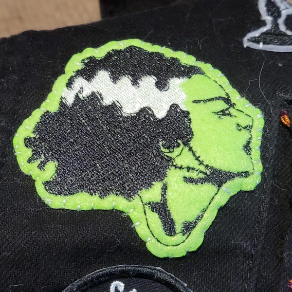 Frank and Bride Patch - Etsy