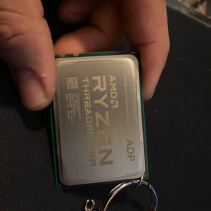 Personalised CPU Processor Keychain,personalized Keychain,engrave Name ...