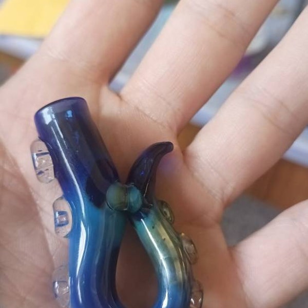 Poopy Pance Glass Blown Tobacco Pipe - Etsy
