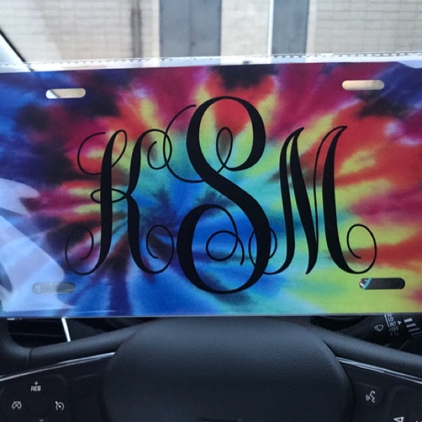 Wood License Plate, License Plate, Personalized License Plate, Monogram ...