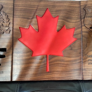 RCMP Wooden Badge - Etsy Canada