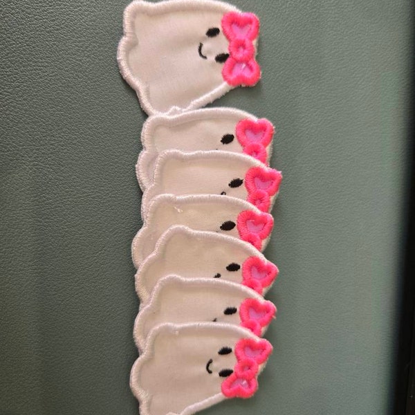 Tiny Ghost Girl Patch! Custom Made! AP38 - Etsy