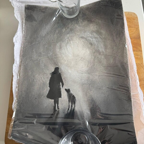 The Audience. Original Signed Art by Andrew Mcadam. Unframed, Size A3 ...