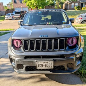 Zombies, Monsters & Hazard Series Headlight Decals - Etsy