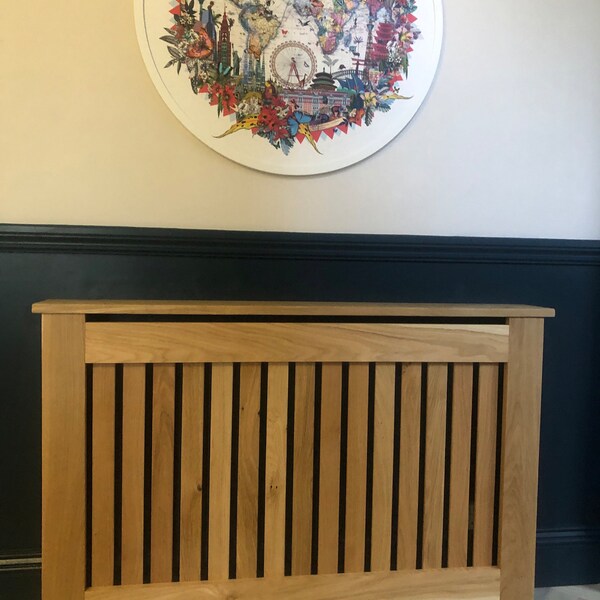 Solid Oak Radiator Covers - Etsy UK