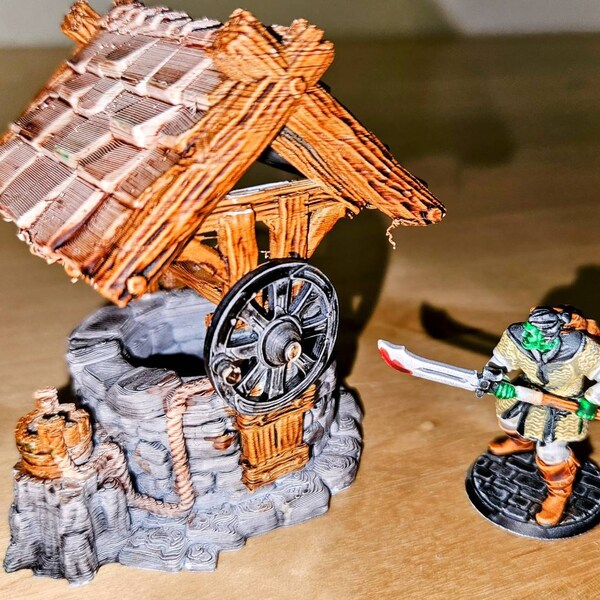 The Well Dnd Terrain for Dungeons and Dragons Terrain, D&D, D and D ...