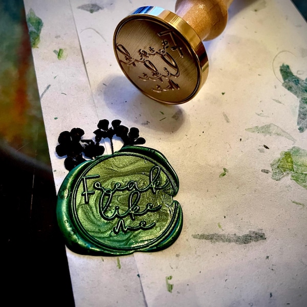 Custom Any Logo Stamp, Various Sizes Available, Round and Square Shape ...