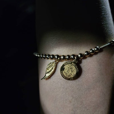 Small Angel Wing Charm, Gold Angel Wing Charm, Silver Wings, Black ...