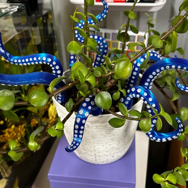 House Plant Accessories Decor - Set of 8 Sea Monster Tentacles - Etsy House Plant Accessories Decor - Set of 8 Sea Monster Tentacles - Etsy