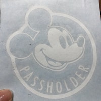 Disney Annual Passholder Decal - Etsy