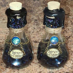 Dragon Oil Potion Master of Potions in RARE Vintage Cut Glass - Etsy