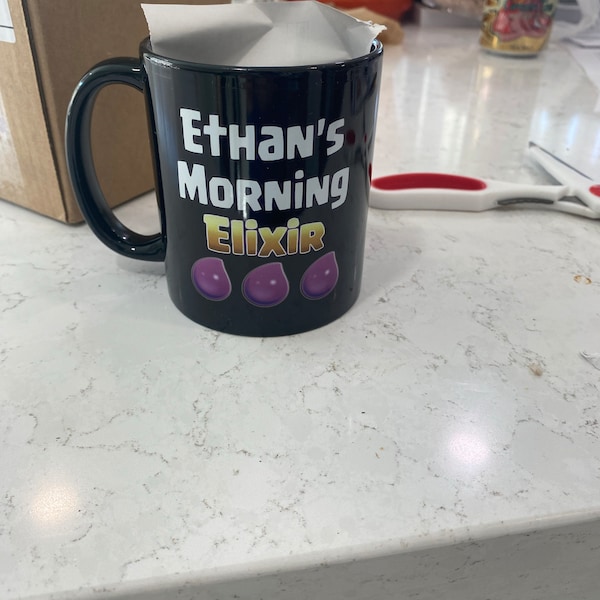 I LOVE Coc Clash of Clans Clash Royale Whiskey Glass, 6oz Funny Adult ...