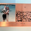 Personalised Solid Copper Photo and Map Print - Etsy