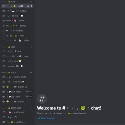 Clean and Simple Discord Server Template - Etsy