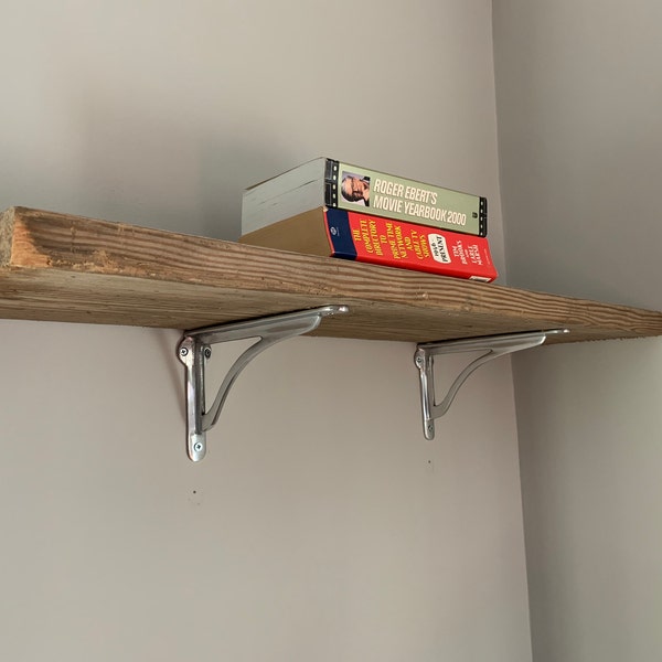 Cast Chrome Polished Antique Style Wall Shelf Bracket Cistern System ...