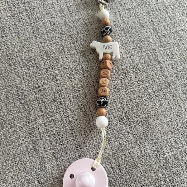 Farmhouse Pacifier | Cow Pacifier | Farm Pacifier | Baby Gifts | Mama ...