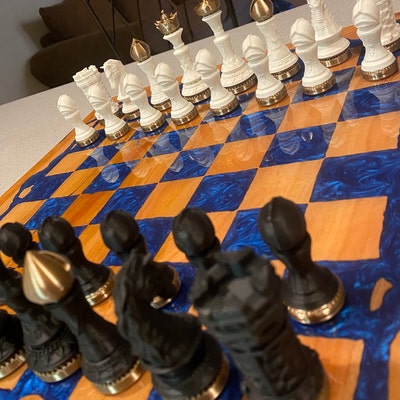 Checkers Set 3D Printed 24 Piece Set for Your Board. - Etsy