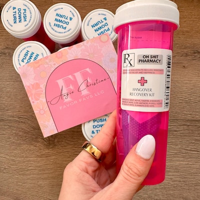 Last Hoe Down Nashville Hangover Kit Bachelorette Party Favors and ...