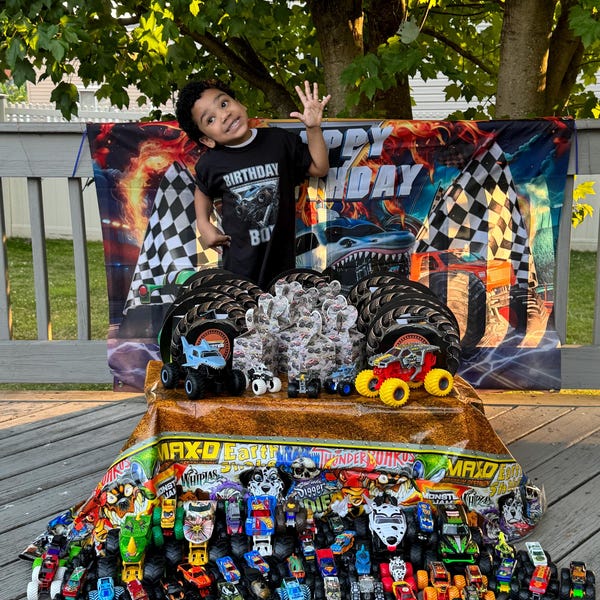 Monster Jam Sticker Sheets pack of 8 8 Stickers per Sheet. Great as ...