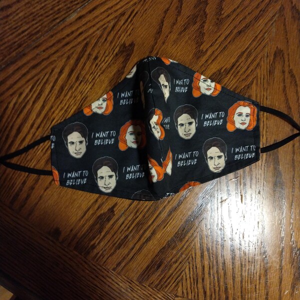 Muppet Animal and Black Reversible Face Mask & Covering With Elastic ...