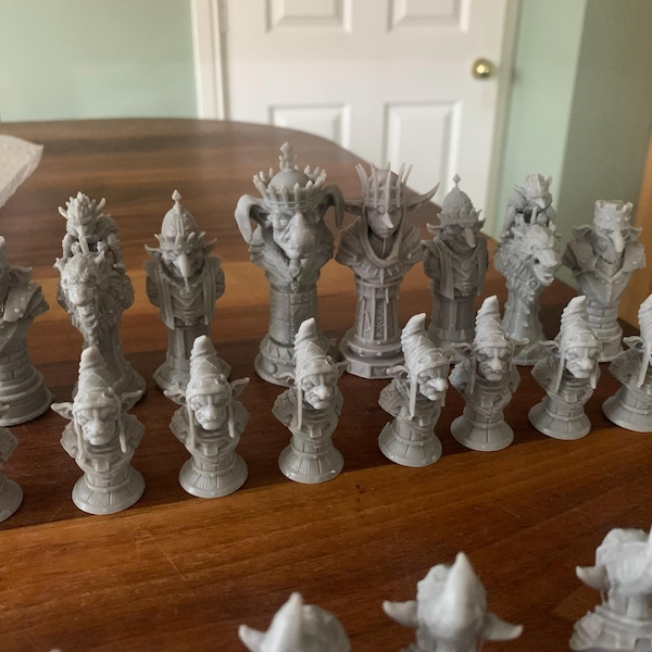 Goblin Theme Chess Set - Etsy