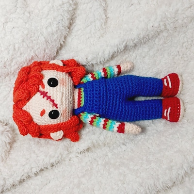 Crochet Doll Amigurumi Pattern Chucky, PDF Pattern, English - Etsy