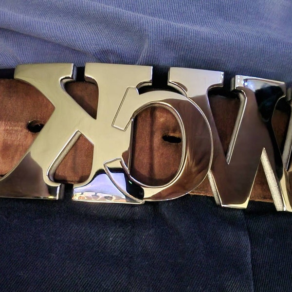 Customized Name Belt Buckle, Personalized Buckle for Belt, Stainless ...