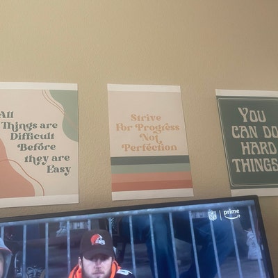 Growth Mindset Editable Classroom Printable Posters, Modern Boho ...