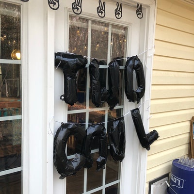 Music Note Garland, Glitter Music Note Banner, Music Party Decorations ...