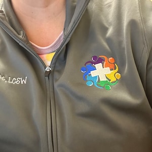 Nephrology Nurse Jacket Dialysis Nurse Jacket Hemodialysis RN Zip ...