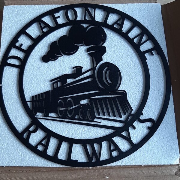 Railroad Signs, Railway Sign, Train Sign, Train Room, Train Decor - Etsy