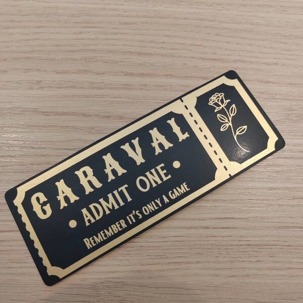 Caraval Foil Bookmark, Legendary, Finale, Bookish, Bookstagram, Book ...