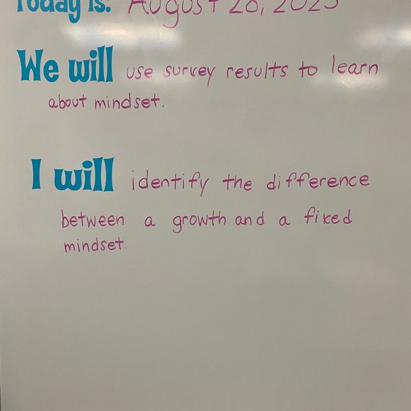 Today is Decal for Classroom, Whiteboard Decal, Classroom Decor ...