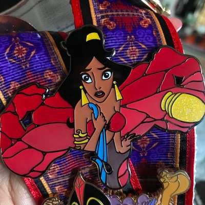 Disney Fantasy Pin Jumbo Jafar / Jasmine 3 - Etsy
