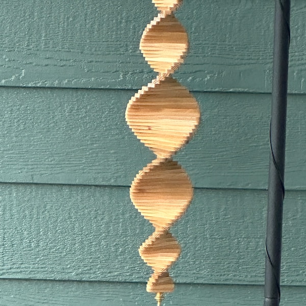 Wood Wind Spinner Professional Quality 6" Width X 22" Long! - Etsy
