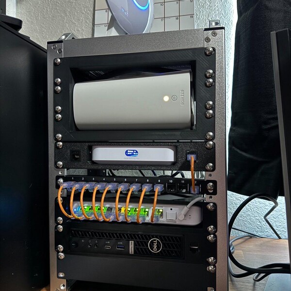 Ubquiti- Unifi 1U 19-inch Rack Mount for Ucg-fiber & Unifi Flex 2.5G 8 ...