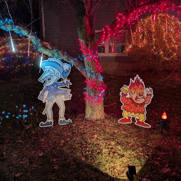 Snow White and the 7 Dwarf Decoration Indoor Outdoor Coroplast ...