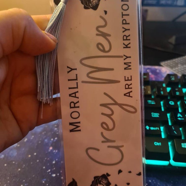 Dark Romance Morally Grey Bookmarks ~ Booktok | Gift for Book Lovers ...
