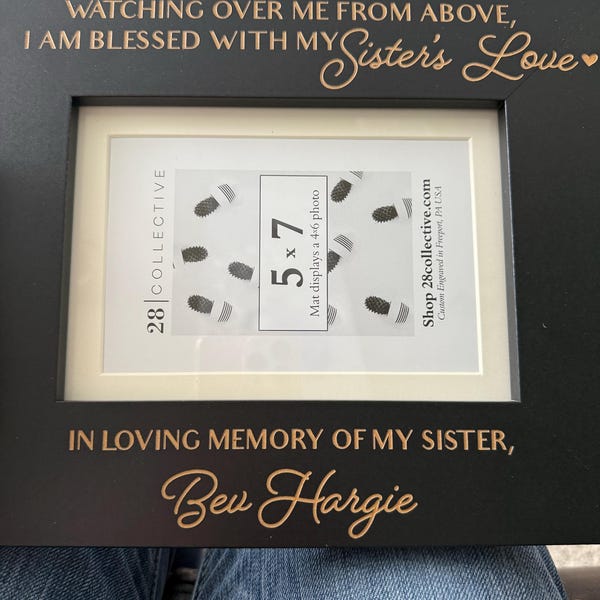 Mother Memorial Picture Frame Mom Memorial Poem Gift Loss of Mother ...
