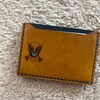 Legend of Zelda Leather Card Holder Wallet - Handmade Engraved Leather ...
