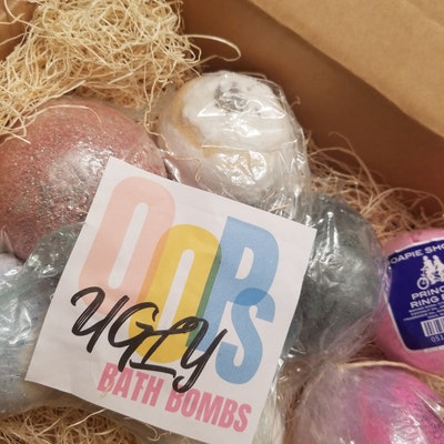 6 UGLY SET Gift for Her, Birthday Gift for Her, Spa, Bath Bomb, Gift ...