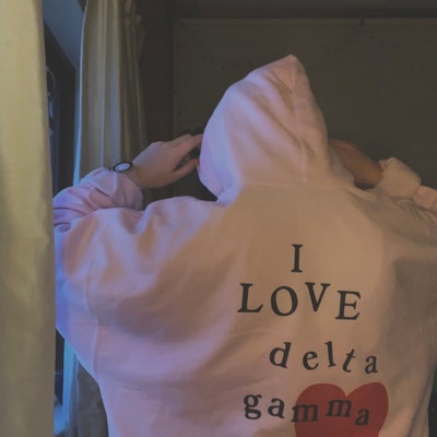 Delta Zeta Country Inspired Sorority Hoodie Dee Zee Trendy Giddy up ...