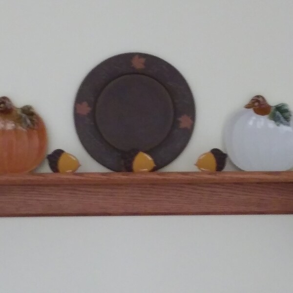 Set of 3 Tiny Wood Acorns Fall Decor Wood Autumn Decor Acorn Decor Hand ...