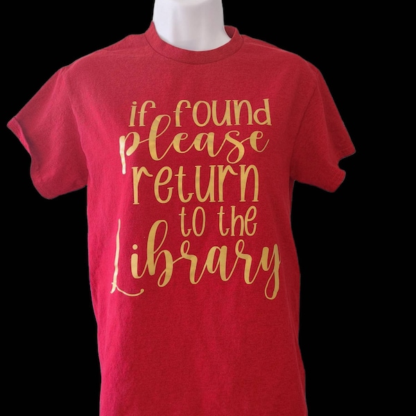 If Found Please Return to the Library SVG, Librarian SVG File, Teacher ...